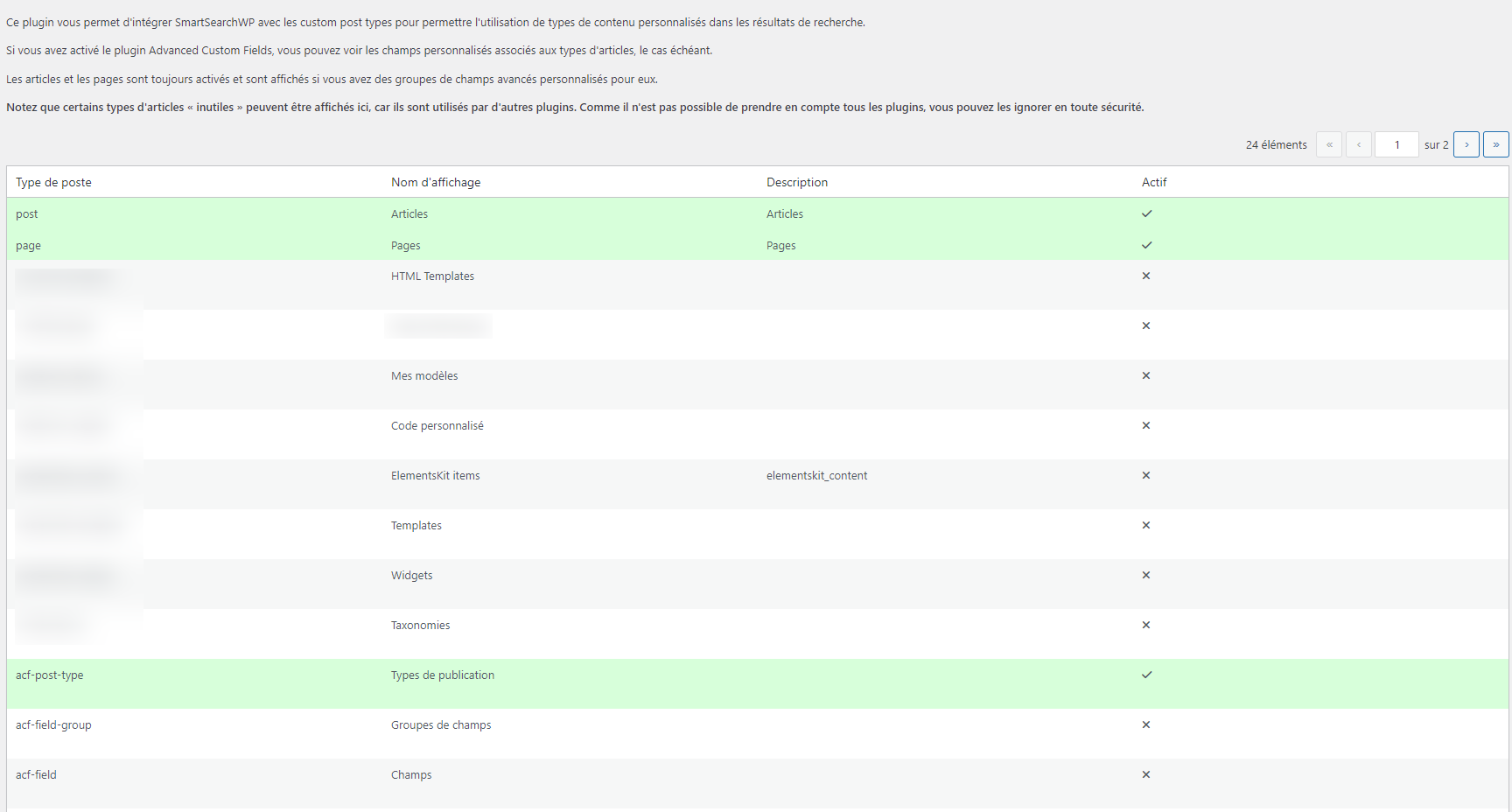 Custom post type & ACF Addon - SmartsearchWP